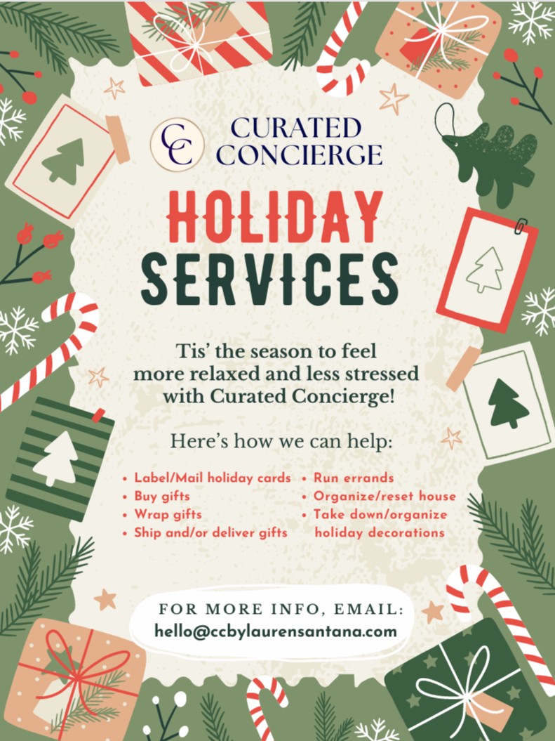 Chamber Spotlight: Holiday Concierge and Gift Wrap by Curated Concierge ...