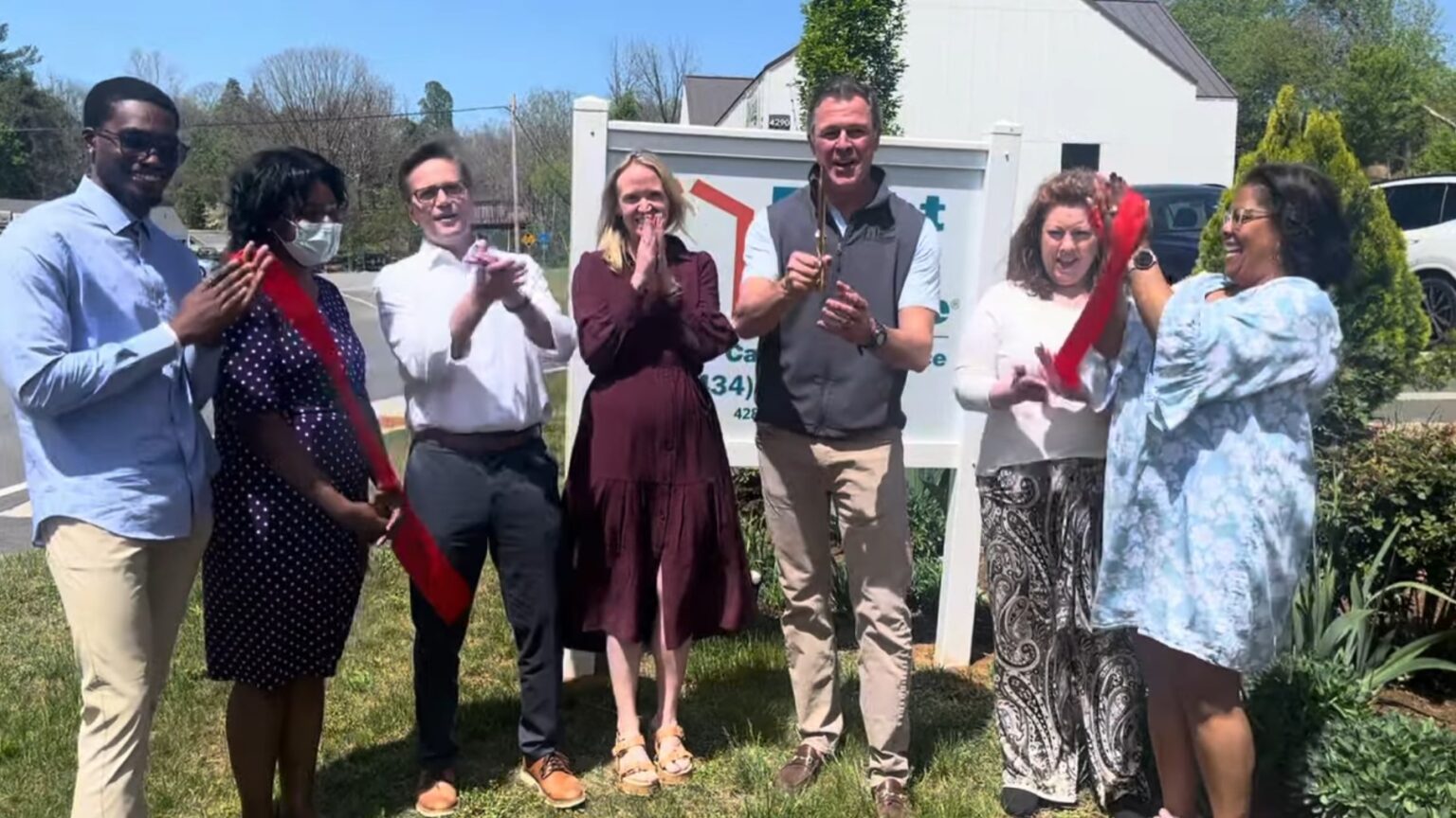 Right at Home Ribbon Cutting - Charlottesville Regional Chamber of Commerce